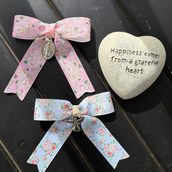 Flower Bow with tails - choose your medal – Little Garden of Hope